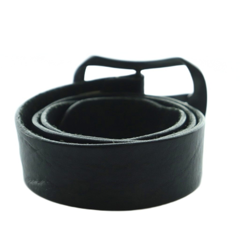 Diesel Black Leather Belt Big Buckle 34in Men's Use CM85 AQOSGY18 | eBay UK