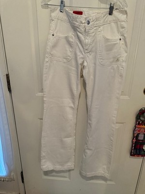 Vintage Adriano Goldschmied Byblos Jeans. Flare and Wide Leg. White ...