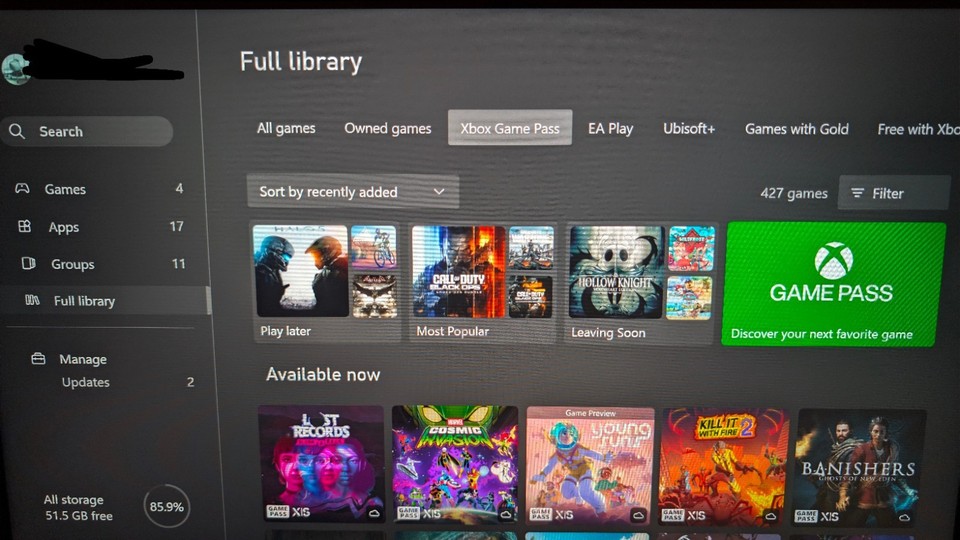 XBOX LIVE ACCOUNT | 11 YEARS OLD | 25K GAMERSCORE | OVER 600 GAMES ...
