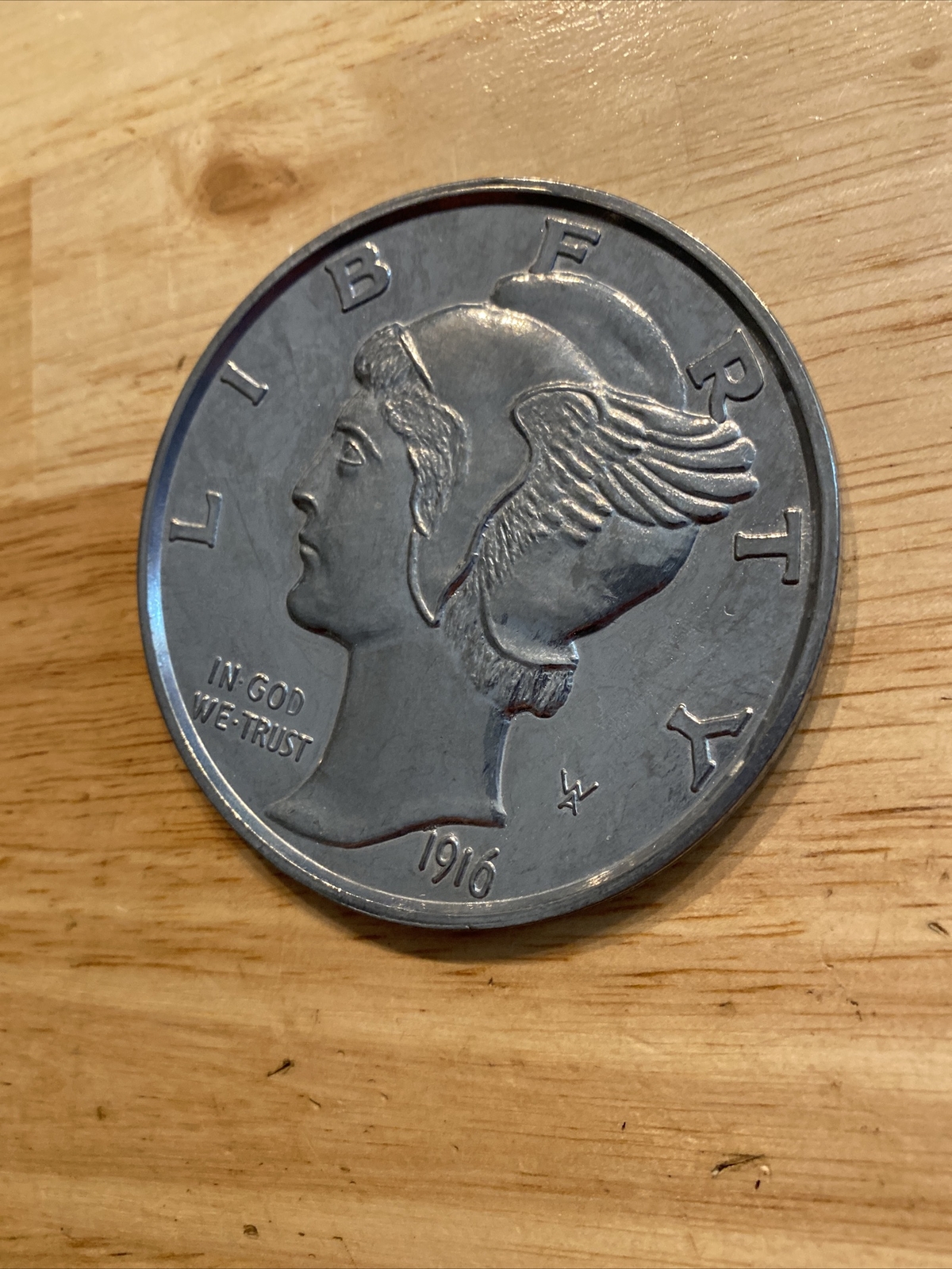 Mercury Dime Coin Paperweight Metal Collector Office Home Desk Decor ...