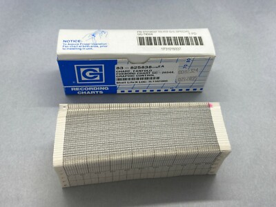 Graphic Controls GC-74324 Fanfold Strip Chart Paper 4-5/8" x 50 ...