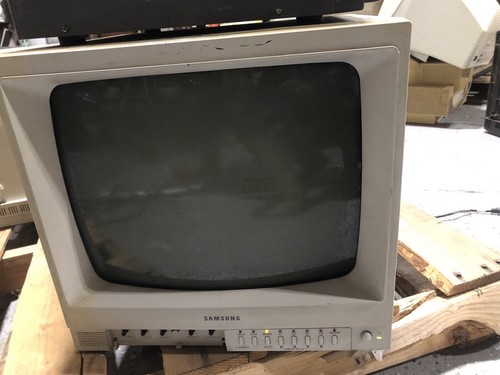 VINTAGE SAMSUNG SSC-17M BLACk /WHITE OBSERVATION MONITOR | eBay