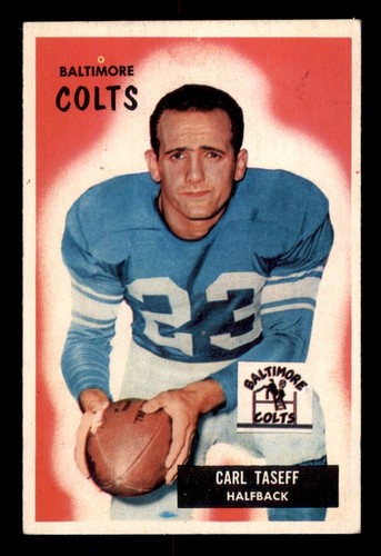 1955 Bowman Football #103 Carl Taseff VG/EX *e1 | eBay