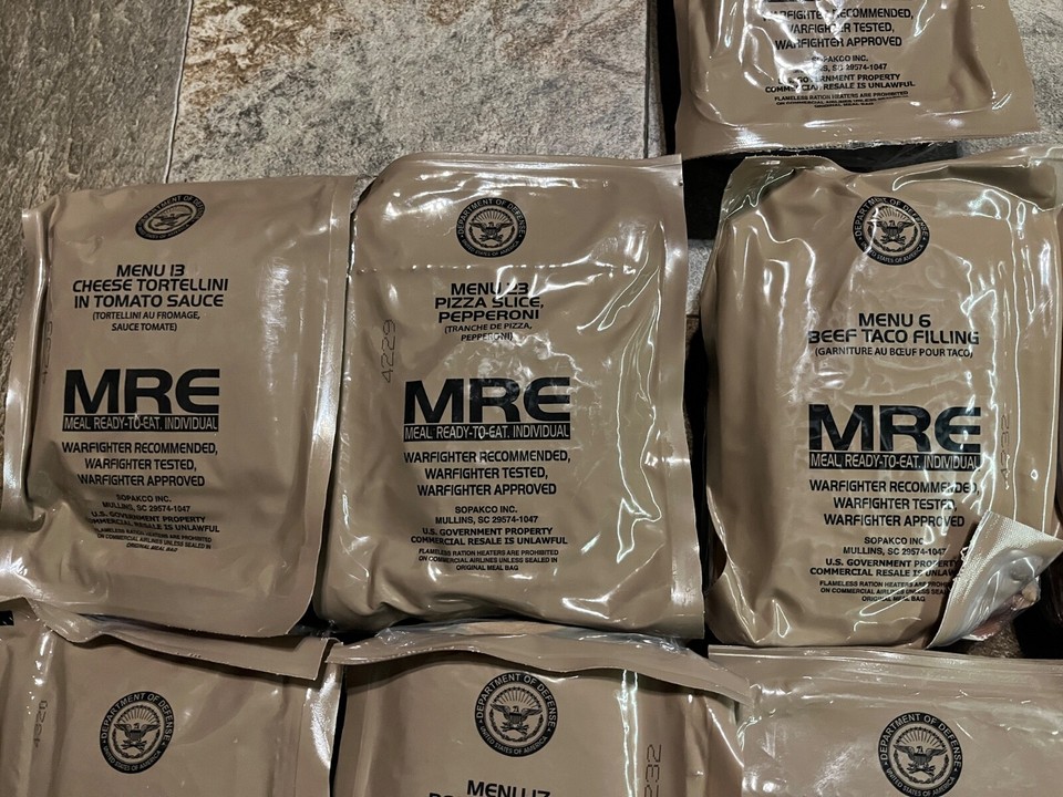 4x Original US MRE Pack - Ready-to-Eat Meals for Any Adventure! | eBay
