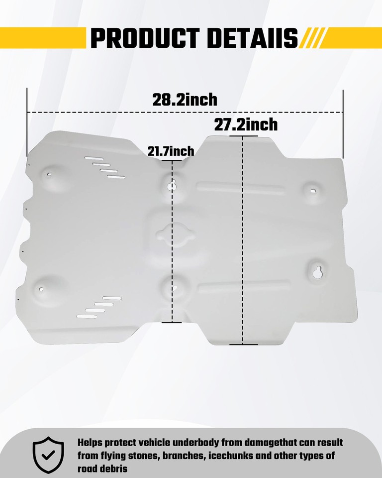 FOR 2024 2025 TOYOTA TACOMA TRD FRONT SKID PLATE GENUINE OE M NEW PTR60 ...