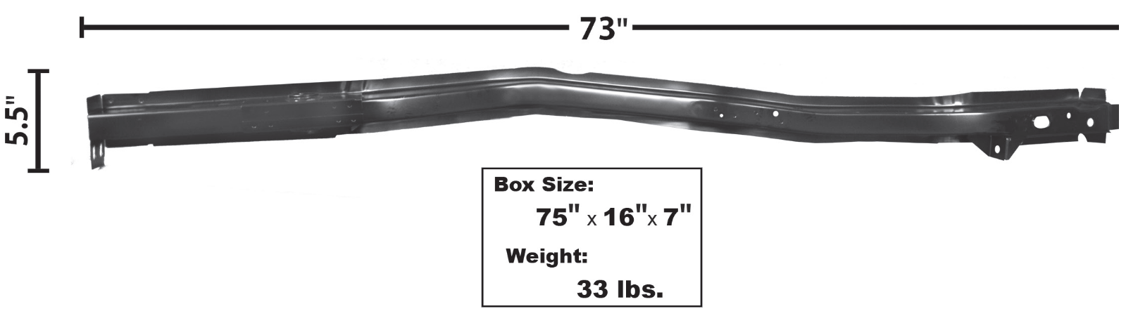 1968-72 Chevy II/Nova Right Rear Frame Rail Assembly | eBay