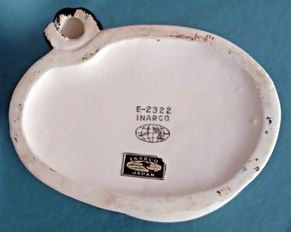 VINTAGE HTF 7-1/8" INARCO E-2322 CLASSY LADY HEAD VASE HEADVASE NEAR ...