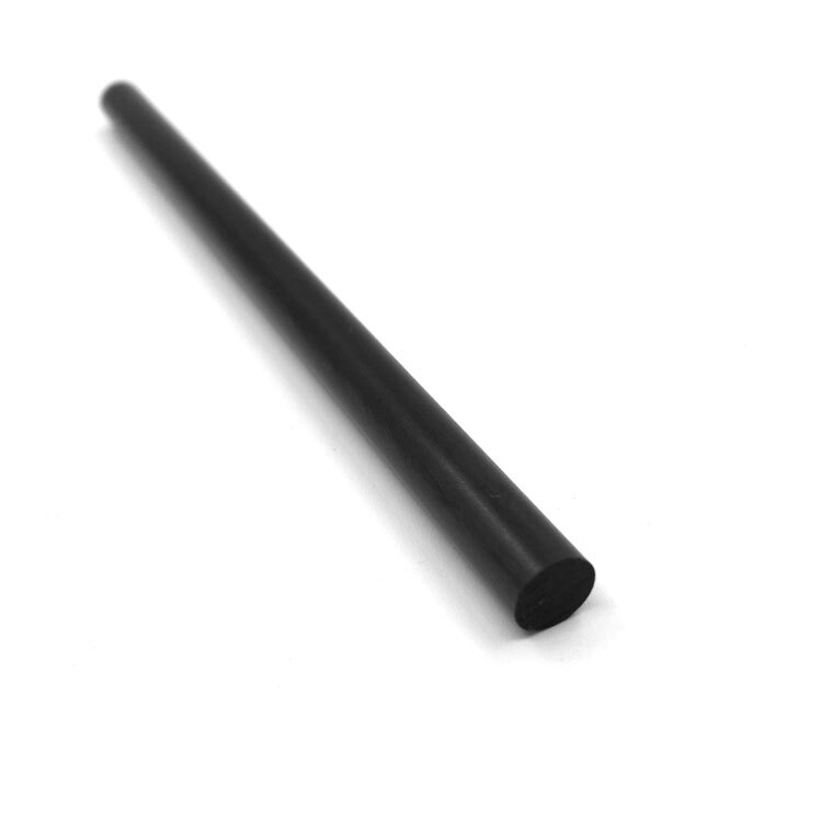 16mm Dia Carbon Fiber Rods Solid Round Bar 100/120/150/200/220/250/280 ...