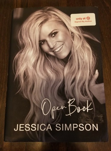 Rare! Open Book by JESSICA SIMPSON Signed Autographed Book. | eBay