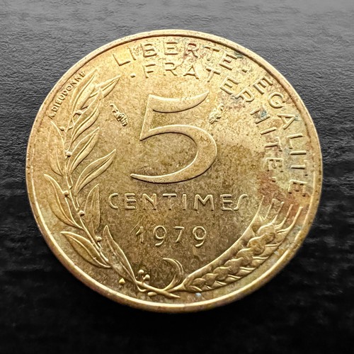 1979 5 Centimes France French Coin Dolphin Mark KM# 933 | eBay
