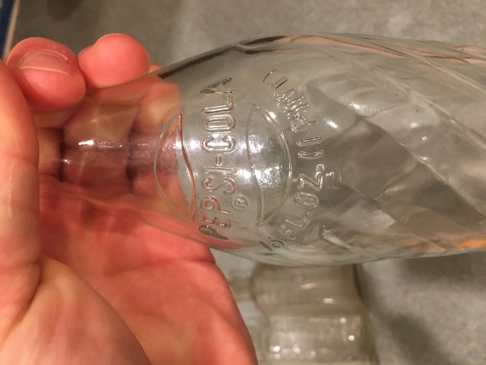 Vintage old glass Pepsi bottle, Unique one of a kind | eBay
