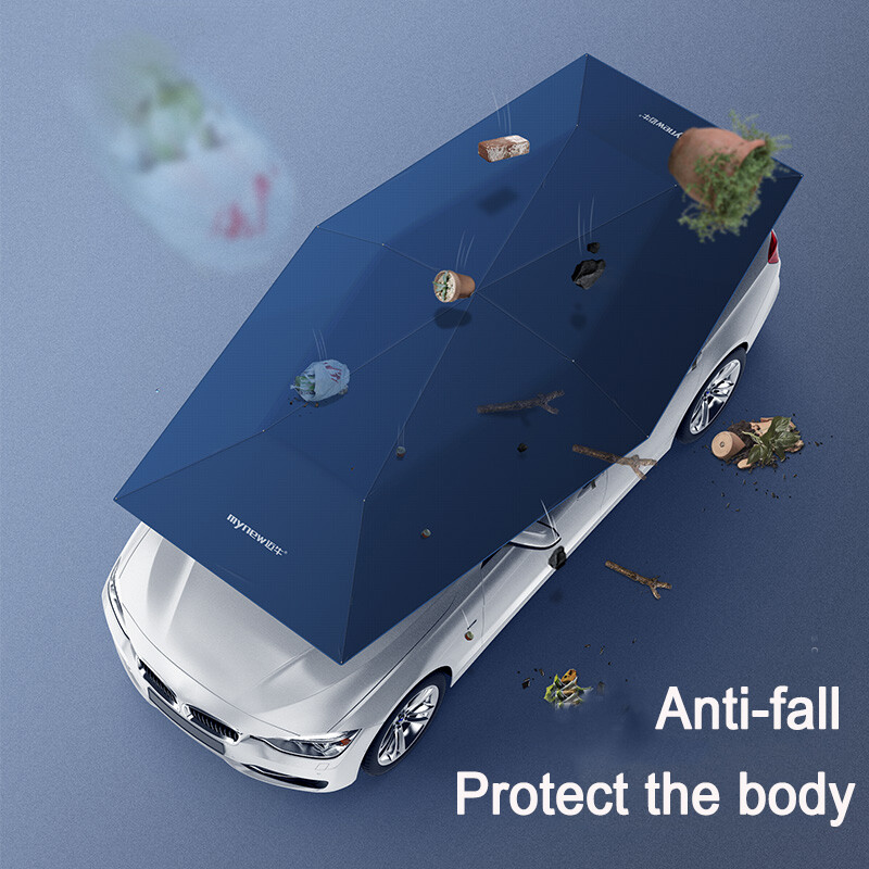 Automatic Portable Car Tent Cover Auto Umbrella UV Sun Protection ...