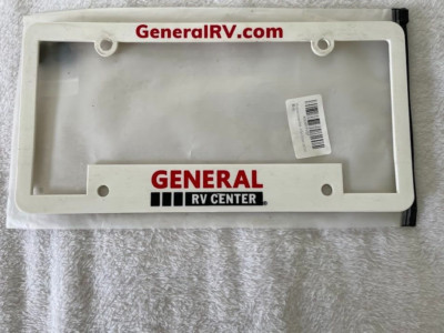 Trailer License Plate Bracket Truck/ RV CAMPER Car Tag Holder GENERAL ...