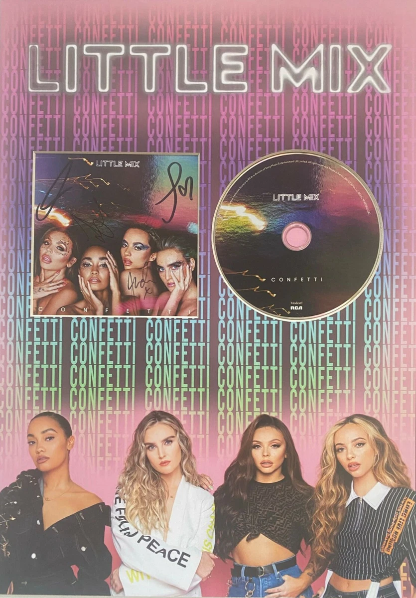 Little Mix Signed Cd