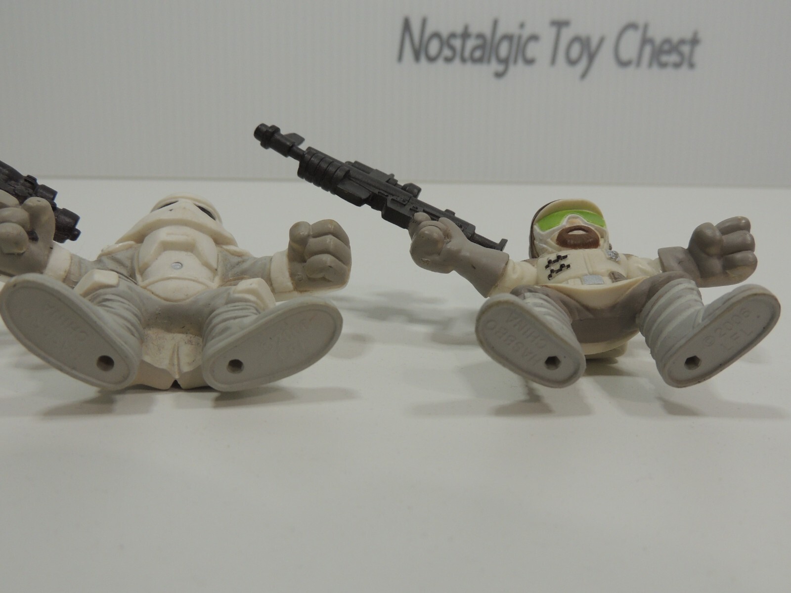 Star Wars Galactic Heroes Snow Trooper Hoth Rebel 2006 Hasbro LFL Mini ...