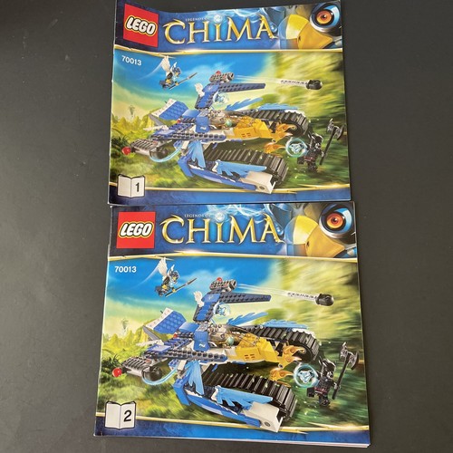 LEGO LEGENDS OF CHIMA 70013 Equila's Ultra Striker manual books Only ...