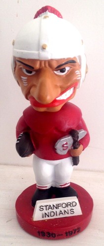 Stanford University Indian Indians Bobblehead Old Mascot - now ...