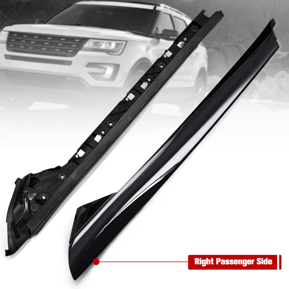 4Pcs For 11-19 Ford Explorer Left Right Side Windshield A-Pillar ...