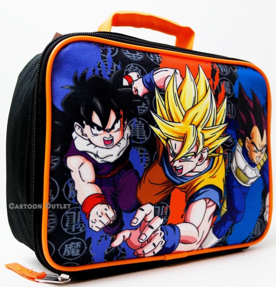 Dragon Ball Z Goku Insulated School Lunch Bag Gohan Vegeta Lunchbox ...