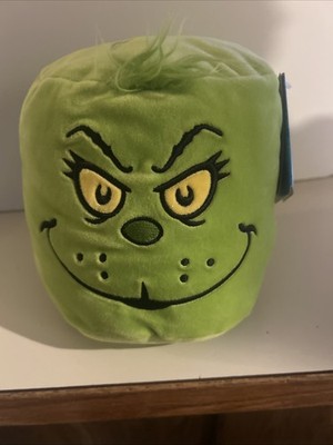 The Grinch Dr. Seuss Aurora 10” Squish Head Plush Mallow Face Stuffed ...