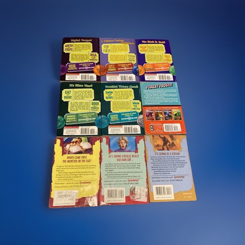 Goosebumps R.L. Stein Paperback Lot Of 9 Books | eBay