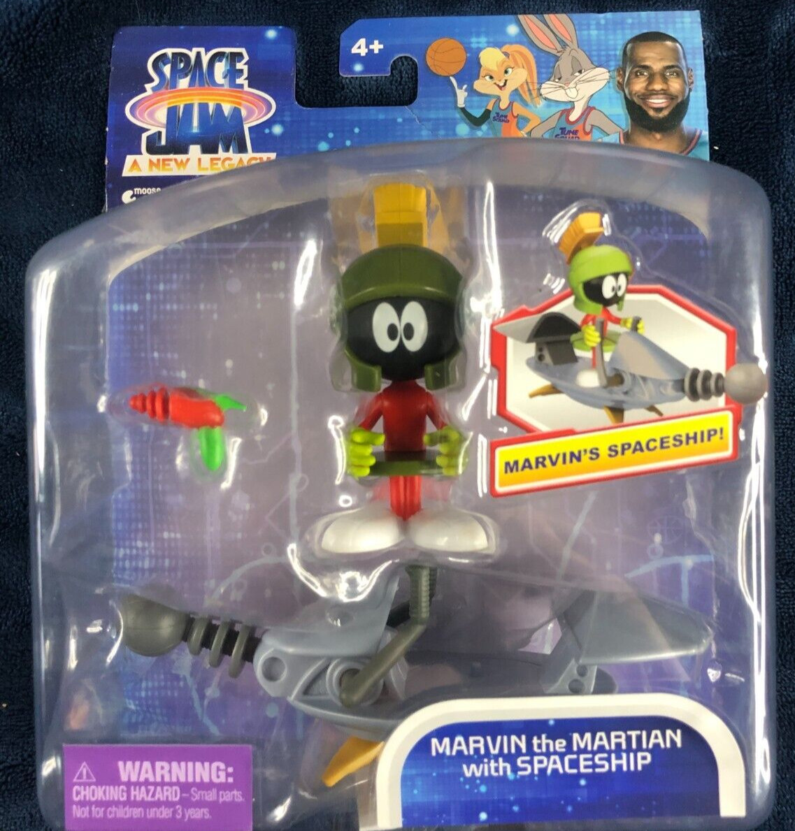 2021 Space Jam: A New Legacy Marvin the Martian Action Figure w ...