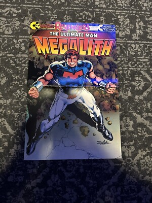 Revengers #1 Megalith 1985 NEAL ADAMS Continuity Comic PROMO Poster FVF ...