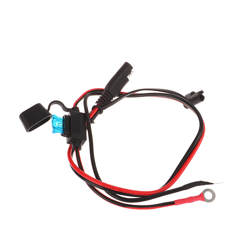 Charger Cable For Motorcycle Battery Terminal To SAE Quick Extension ...