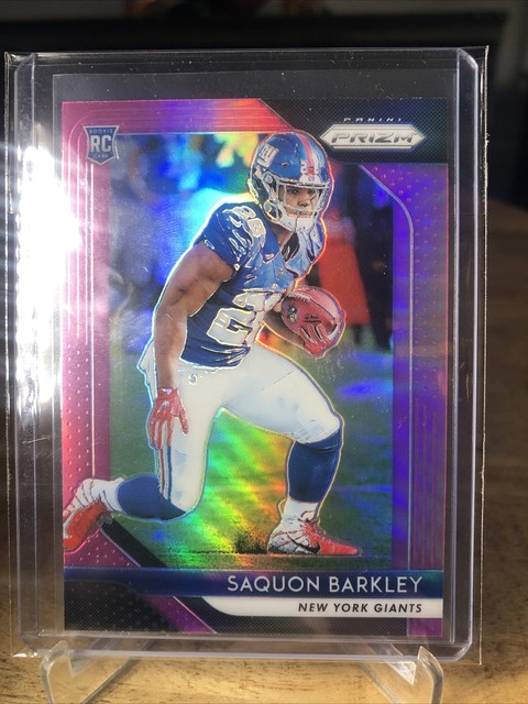 2018 Panini Prizm - Rookie Pink Prizm #202 Saquon Barkley (RC) for sale ...