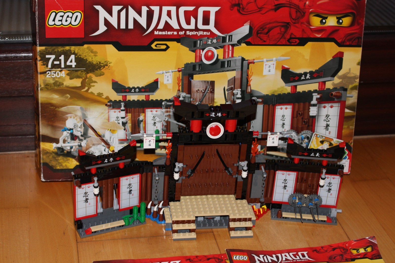 Lego Ninjago - Set 2504 Ninja SPINJITZU DOJO Trainingszentrum ...