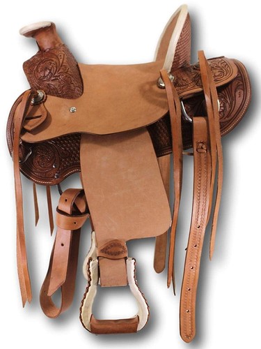 Wade Leather Roper Roping Ranch Horse Saddles Tree A Fork Work ...