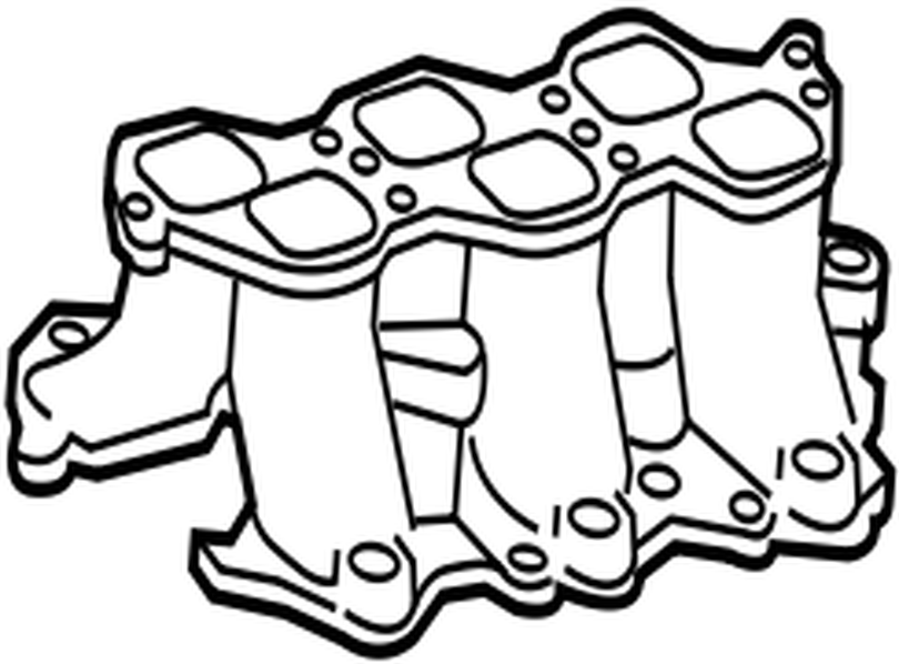 17111-31200 Toyota Manifold, intake 1711131200, New Genuine OEM Part | eBay