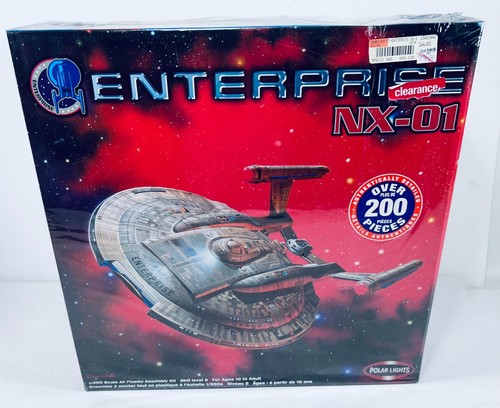 Polar Lights Star Trek Enterprise NX-01 Model Scale 1:350 4201 Ships ...