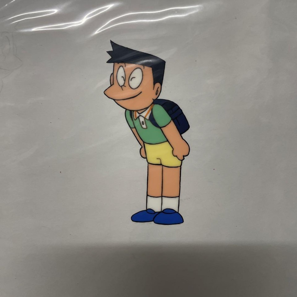 Suneo Doraemon Real Cel | eBay
