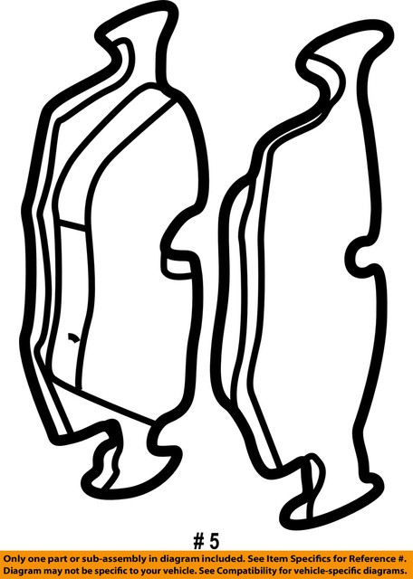 Genuine BMW OEM 34216761248 Repair Kit Brake Pads Asbestos- for sale ...