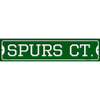 Spurs Ct Novelty Small Metal Street Sign K-1032 | eBay