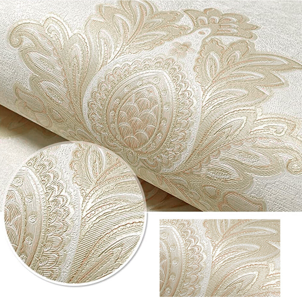 Embossed Damask Wallpaper Galerie Simply Silks 4 Classic Damask