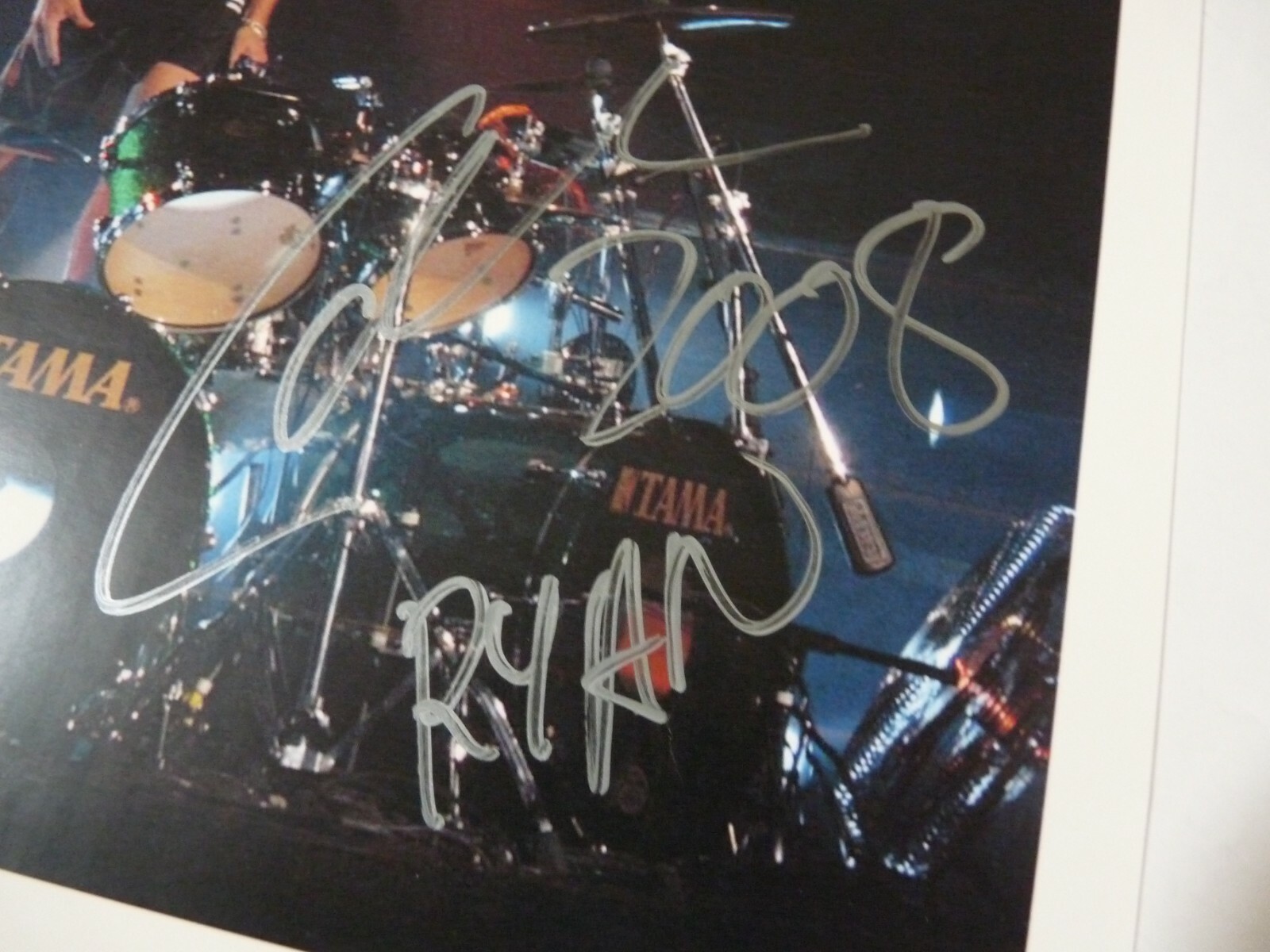 Lars Ulrich Metallica Autographed Signed 8.5X11 Photo Guaranteed | eBay