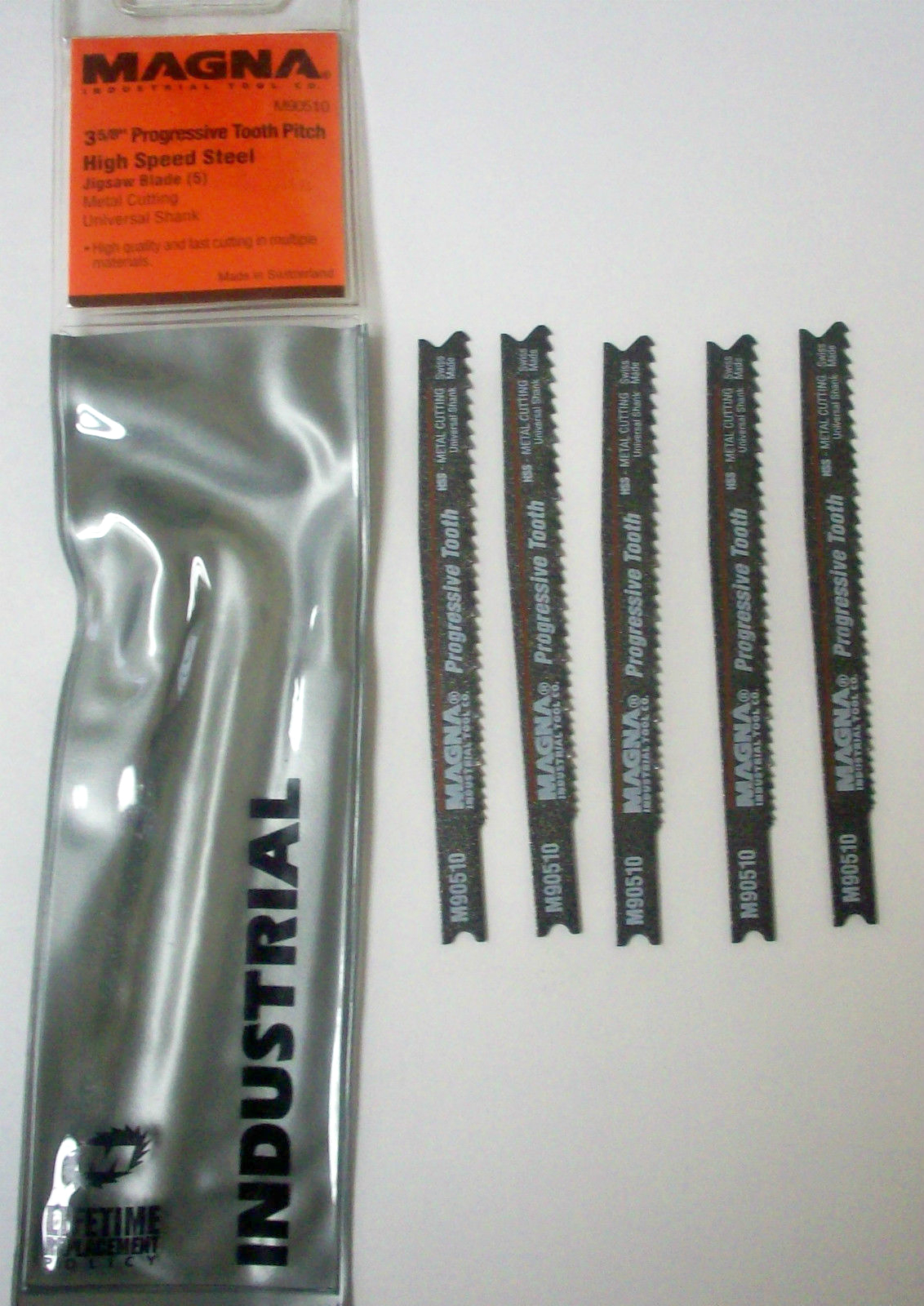 5 Pieces MAGNA Tool Metal Cutting 3-5/8" Progressive Tooth Pitch Jig ...
