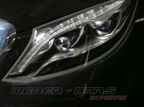 Mercedes W222 S-CLASS Front Package Bonnet LED Headlights Bumper ...