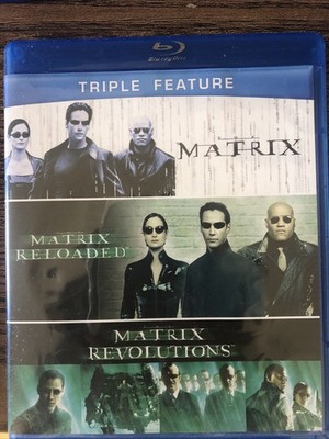THE MATRIX Trilogy Collection Blu-ray DVDs | eBay
