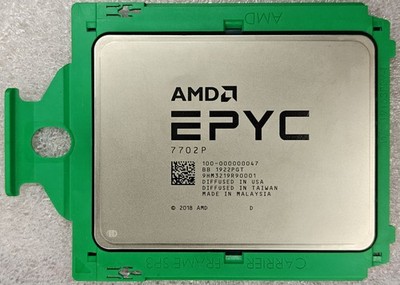 AMD EPYC 7702P SP3 2.00GHz 64C/128T 256MB 200W CPU Processor Unlocked ...
