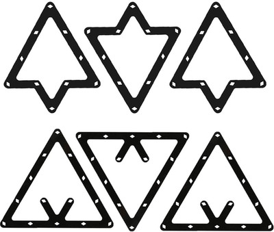 6Pcs Magic Ball Rack Magic Rack Sheet, Pool Ball Rack Magic Rack Sheet ...