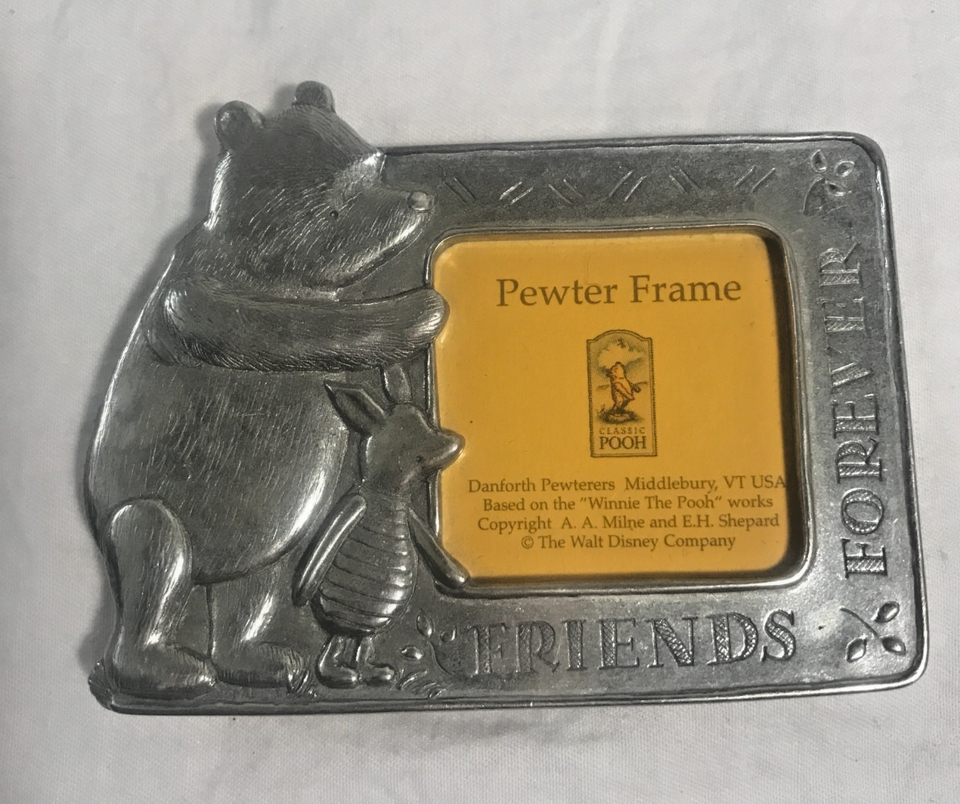 Classic Pooh/Winnie the Pooh Danforth Pewterers Pewter Frames | eBay