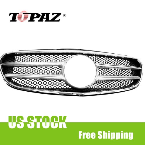 For Mercedes W212 E250 E350 E550 New Front Bumper Grille Assembly Kit ...