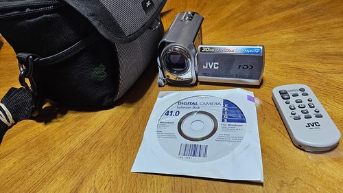 JVC GZ-MG330- 30GB Built-In- 35X Optical Zoom- Micro SD- VERY NICE | eBay