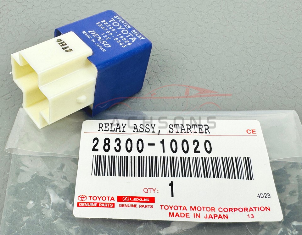 28300-10020 Genuine Toyota Starter Relay Assy 2830010020 OEM 28341 ...
