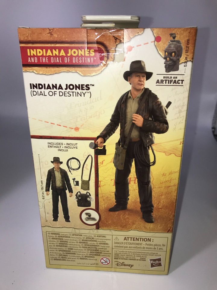 Hasbro Indiana Jones DIAL OF DESTINY INDIANA JONES 6" FIGURE NEW ...