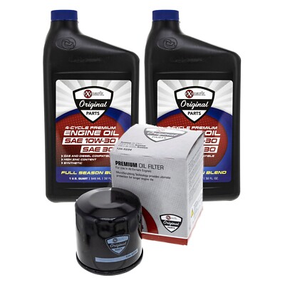 Exmark 135-2566 126-5234 Engine Oil 2 Quarts and Filter Kit Quest E S ...