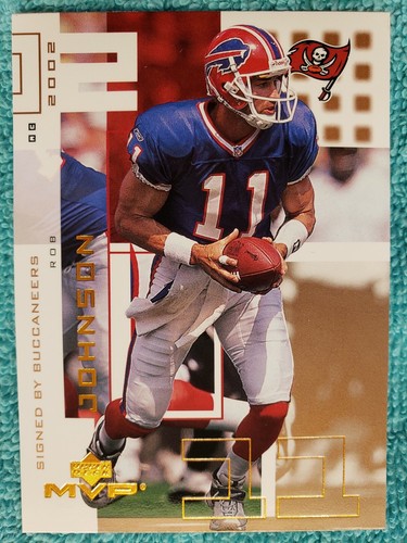 2002 UPPER DECK MVP ROB JOHNSON #232 TAMPA BAY BUCCANEERS | eBay